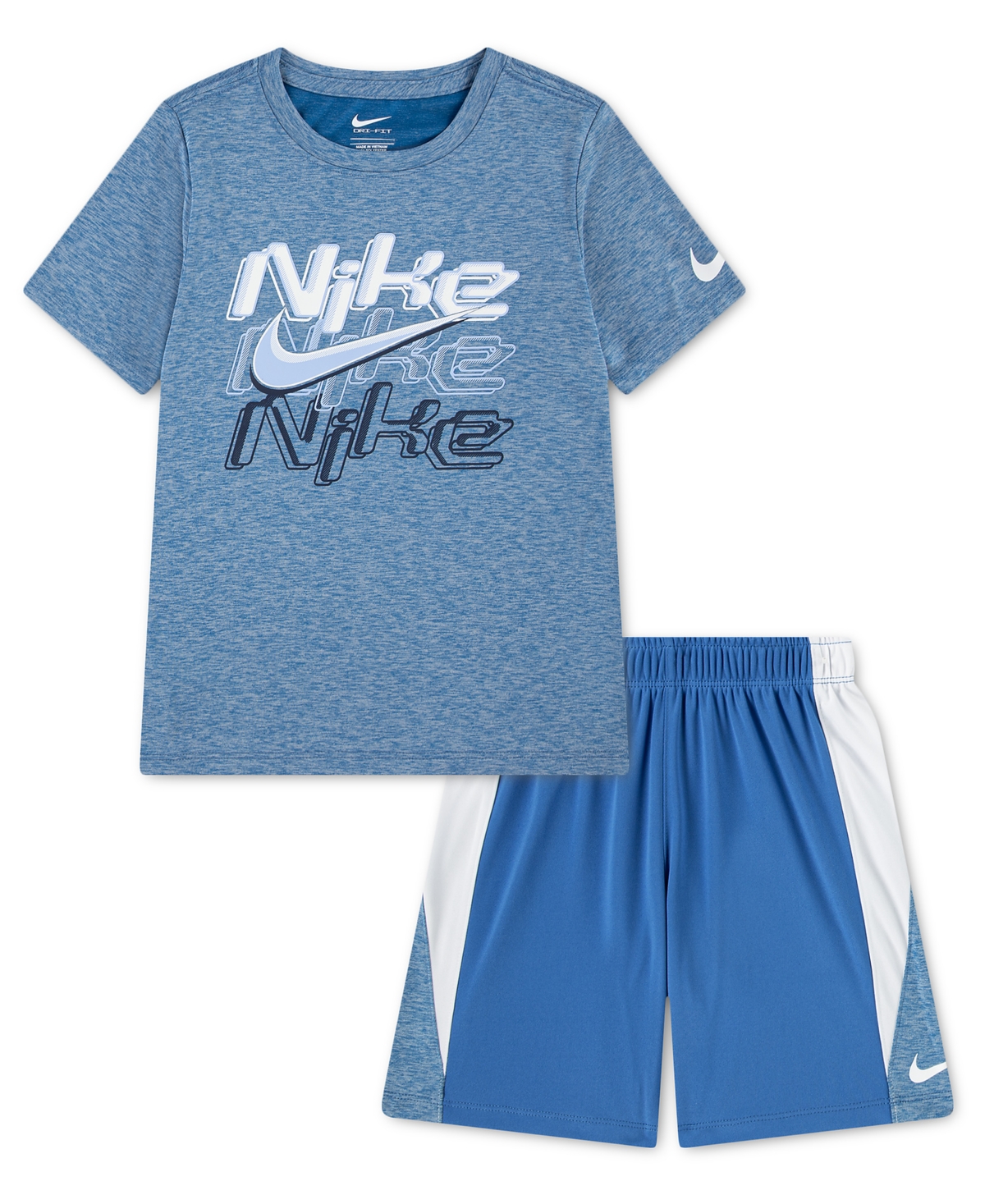 Click here for Nike Boys 4-7 Short-Sleeve T-Shirt and Shorts  2-P... prices