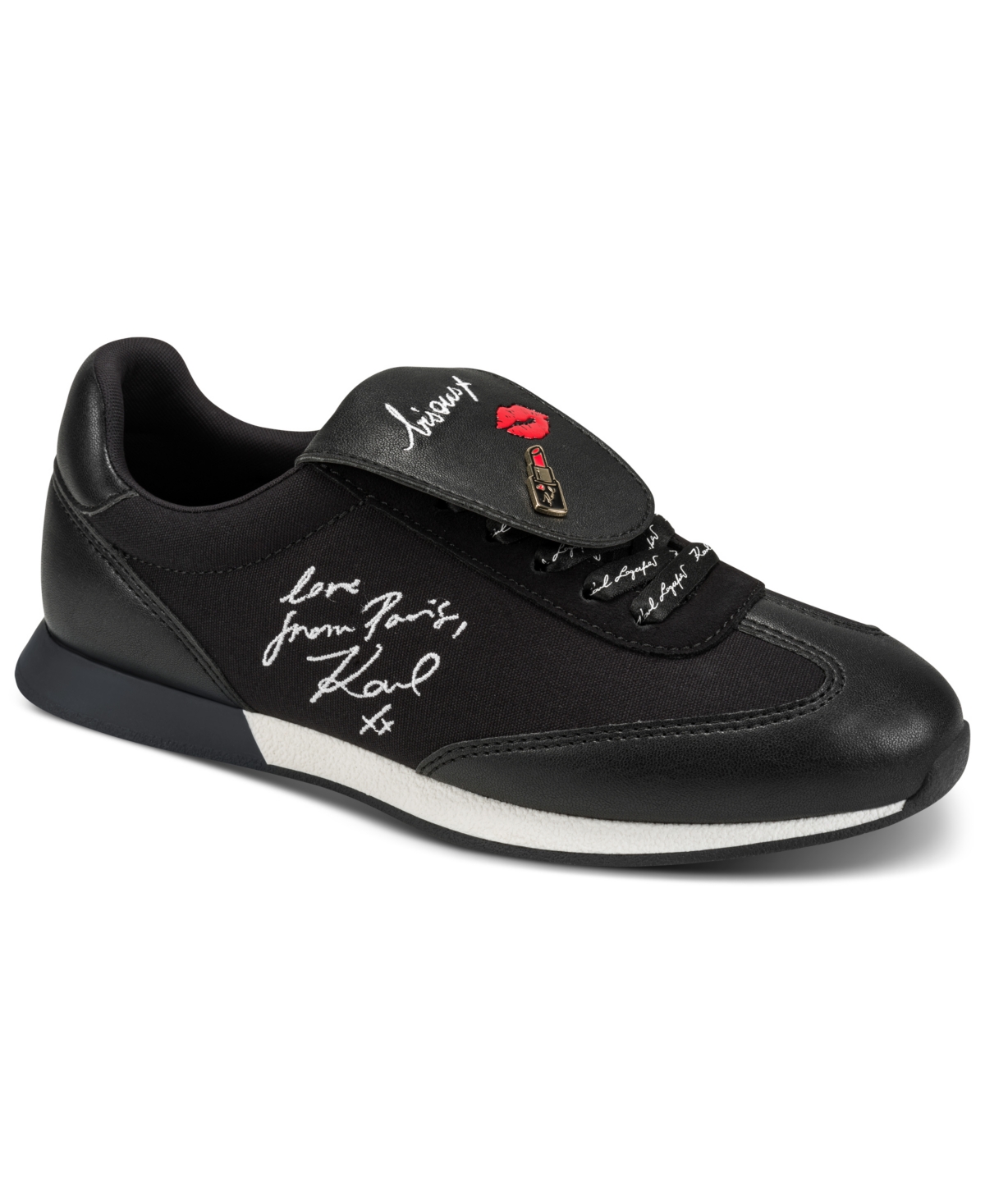 Click here for Karl Lagerfeld Paris Womens Midwood Lace-Up Sneake... prices