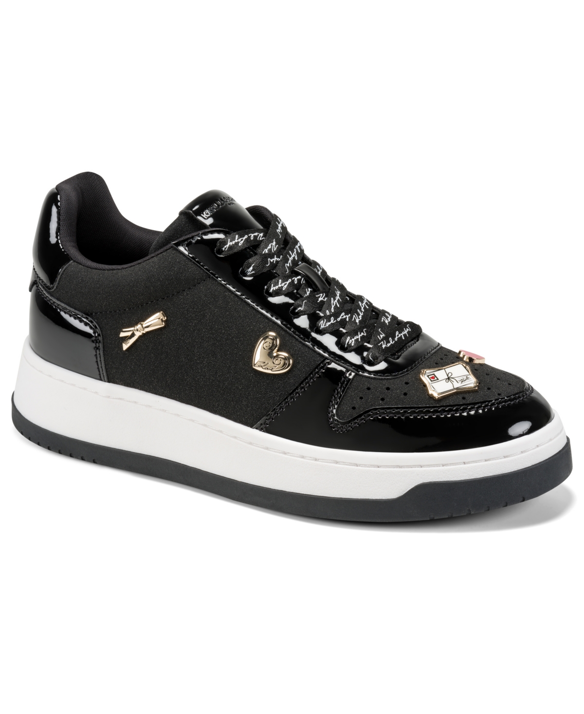Click here for Karl Lagerfeld Paris Womens Channing Lace-Up Sneak... prices