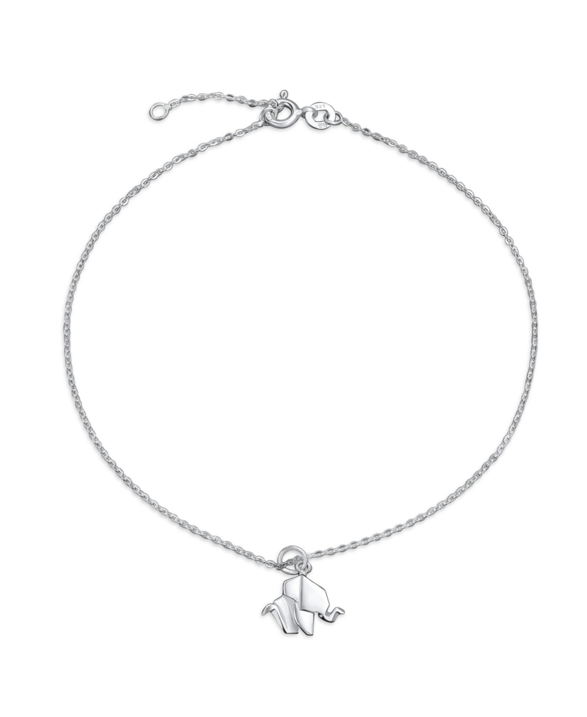 Click here for Bling Jewelry Lucky Origami Animal Anklet Zoo Elep... prices