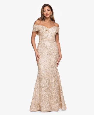 Click here for Xscape Womens Off The Shoulder Ball Gown prices