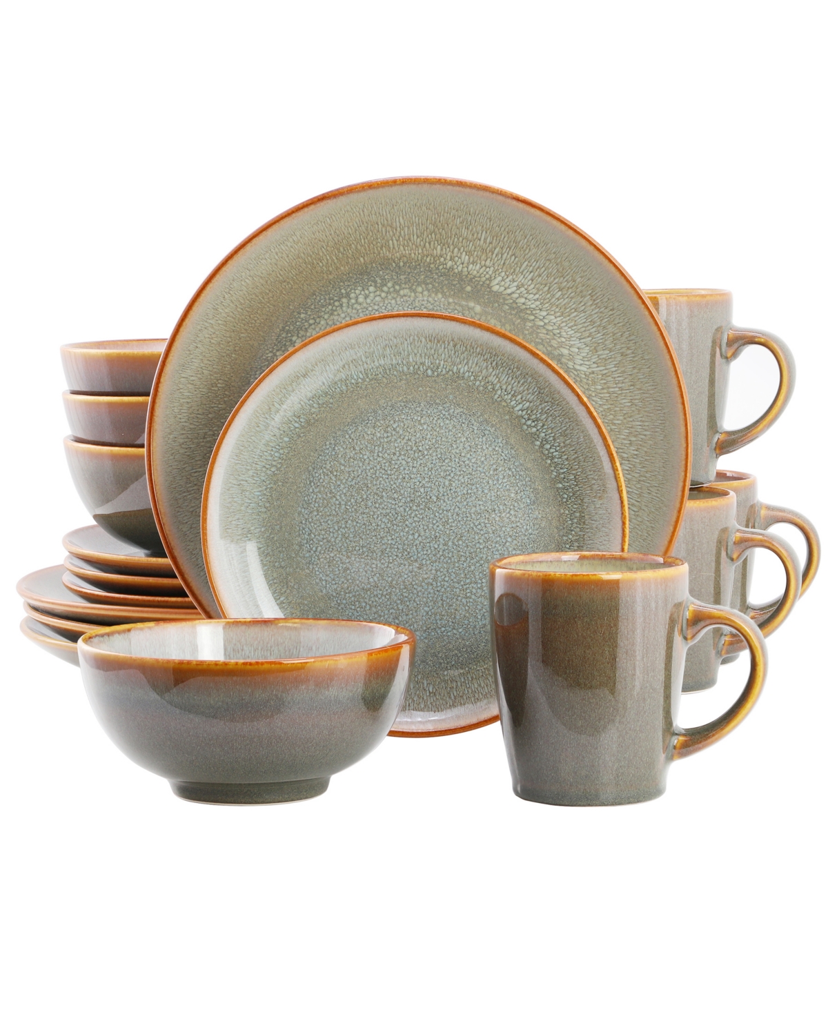Click here for Elama Pearl 16-Piece Dinnerware Set  Service For 4... prices