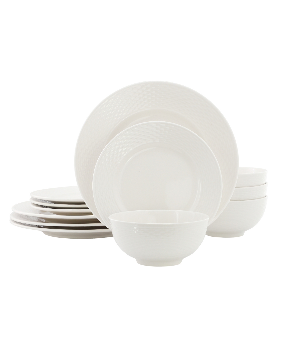 Click here for Elama Gemma 12-Piece Dinnerware Set  Service For 4... prices