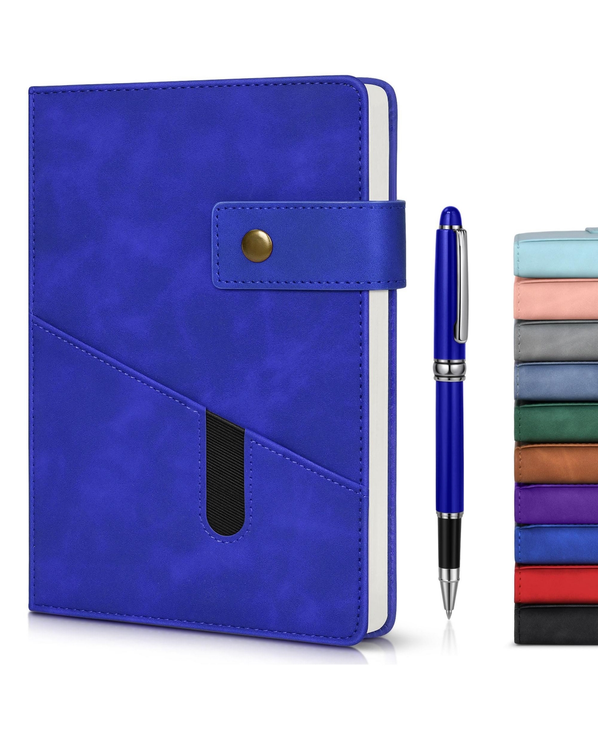 Click here for Gnuadz Leather Journal Notebook With Pen Hardcover... prices
