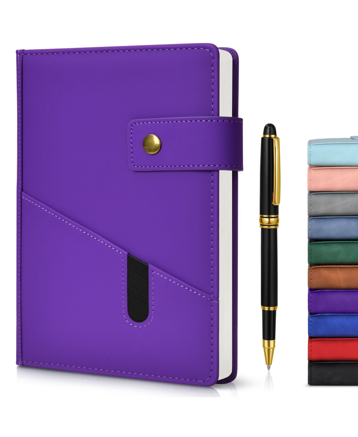 Click here for Gnuadz Leather Journal Notebook With Pen Hardcover... prices
