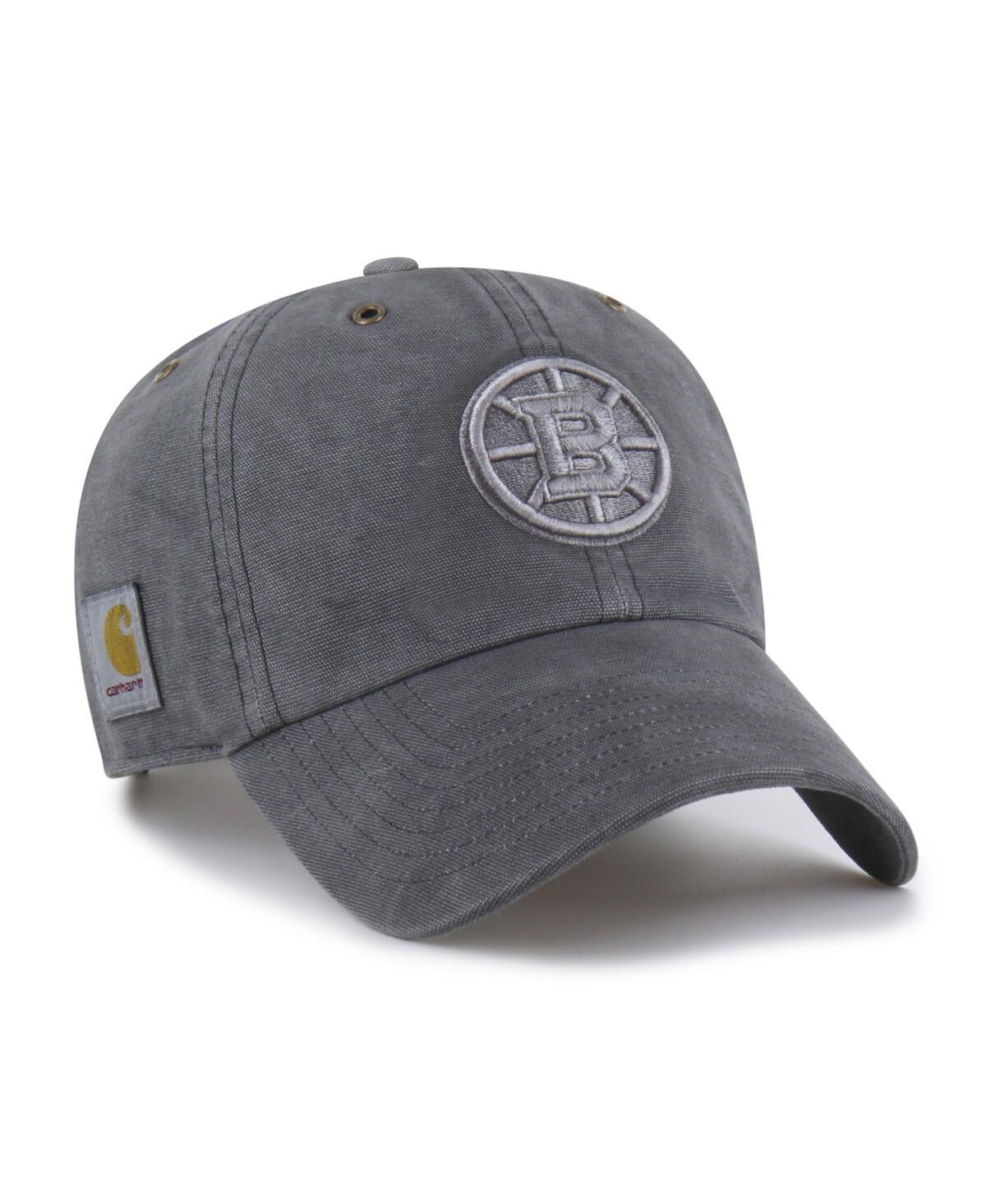 Click here for Carhartt X 47 Mens Charcoal Boston Bruins Clean Up... prices