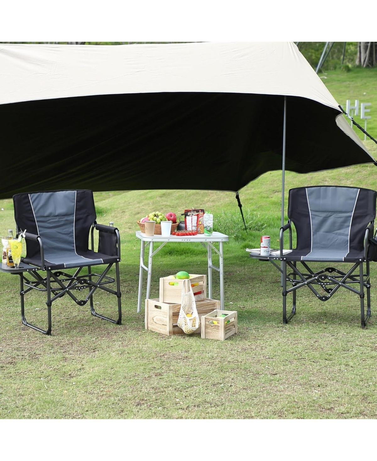 Click here for Xo 2 Pack Oversized Heavy Duty Camping Directors C... prices