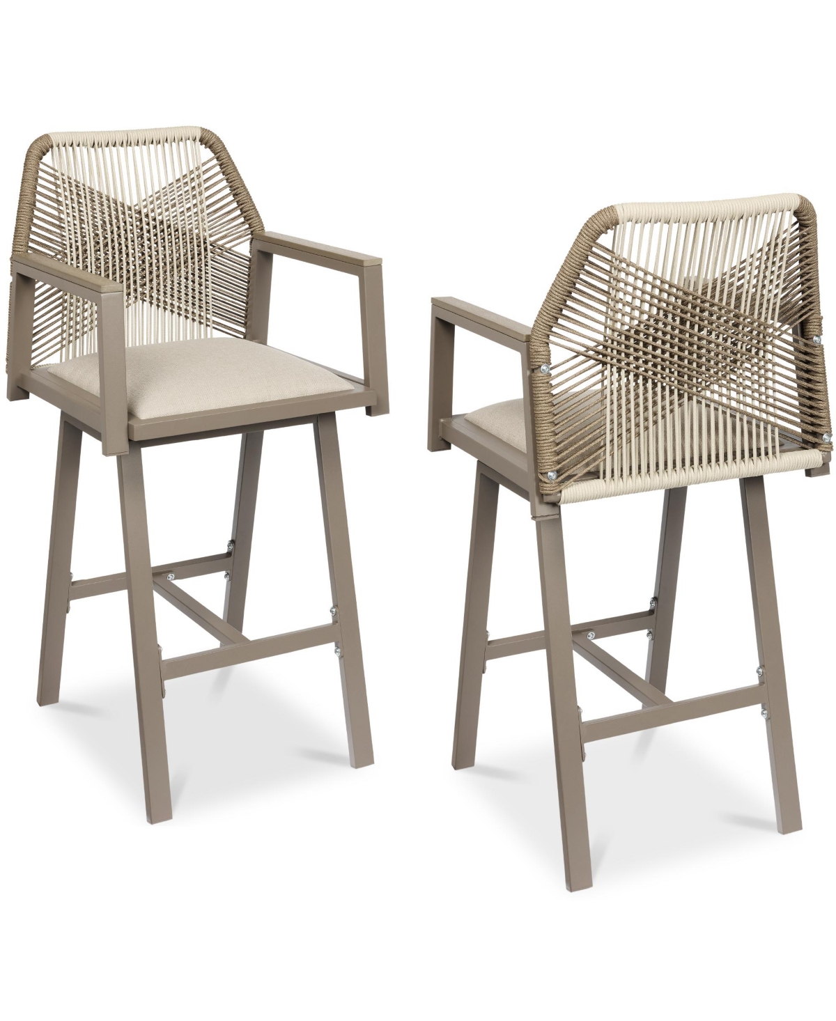 Click here for Best Choice Products Set of 2 Indoor/Outdoor Alumi... prices