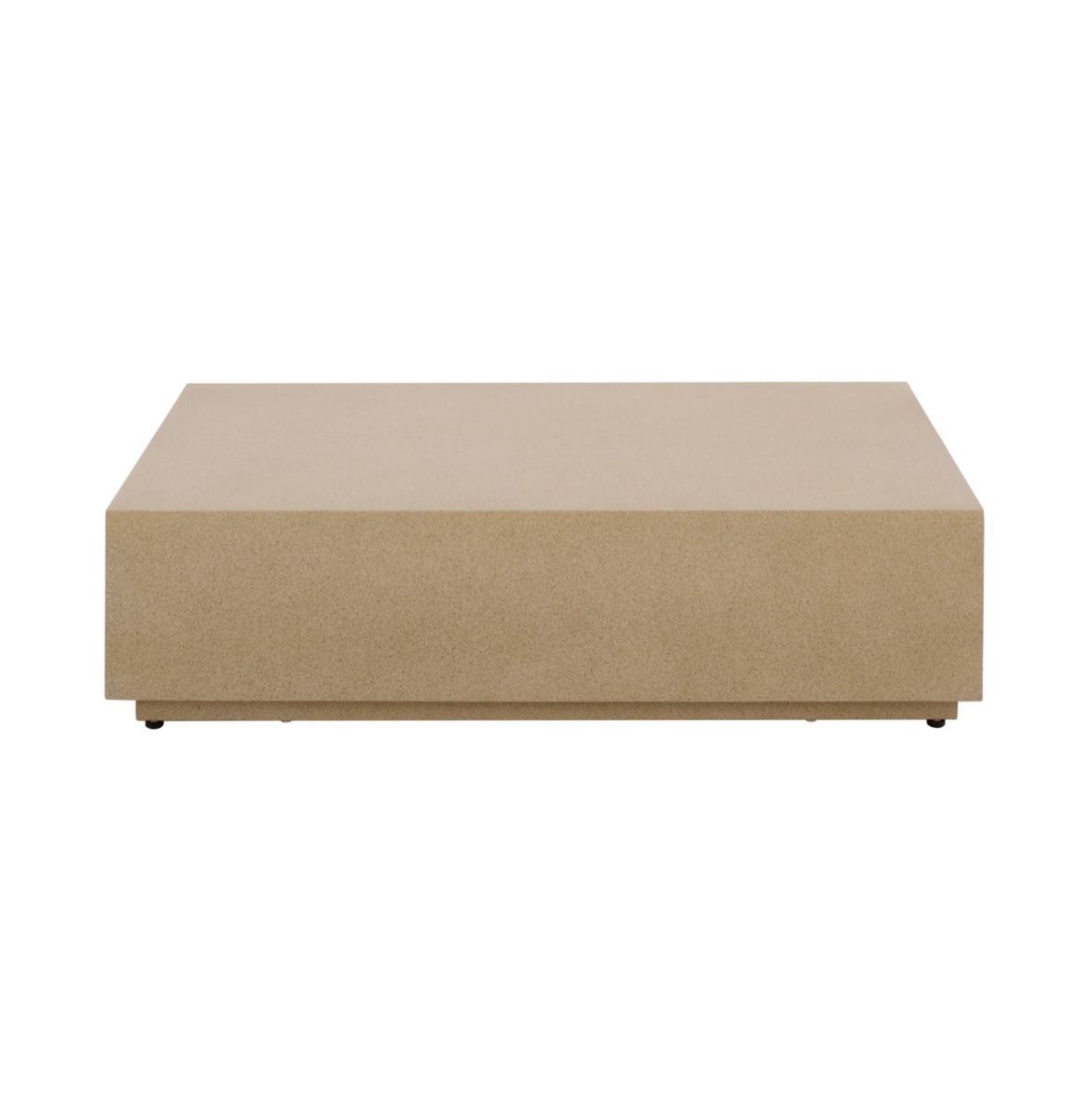Click here for Safavieh Tina Rectangle Outdoor Coffee Table - Bei... prices