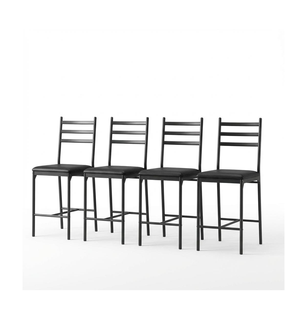Click here for gaomon Bar Stools Set Of 2/4  Faux Leather Bar Cha... prices