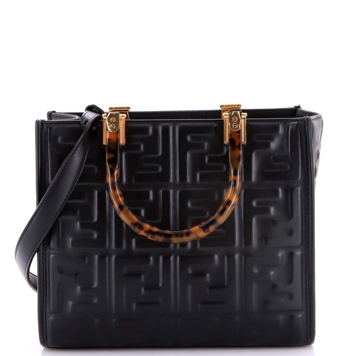Click here for Pre-Owned Fendi Small Sunshine Shopper Tote Zucca... prices