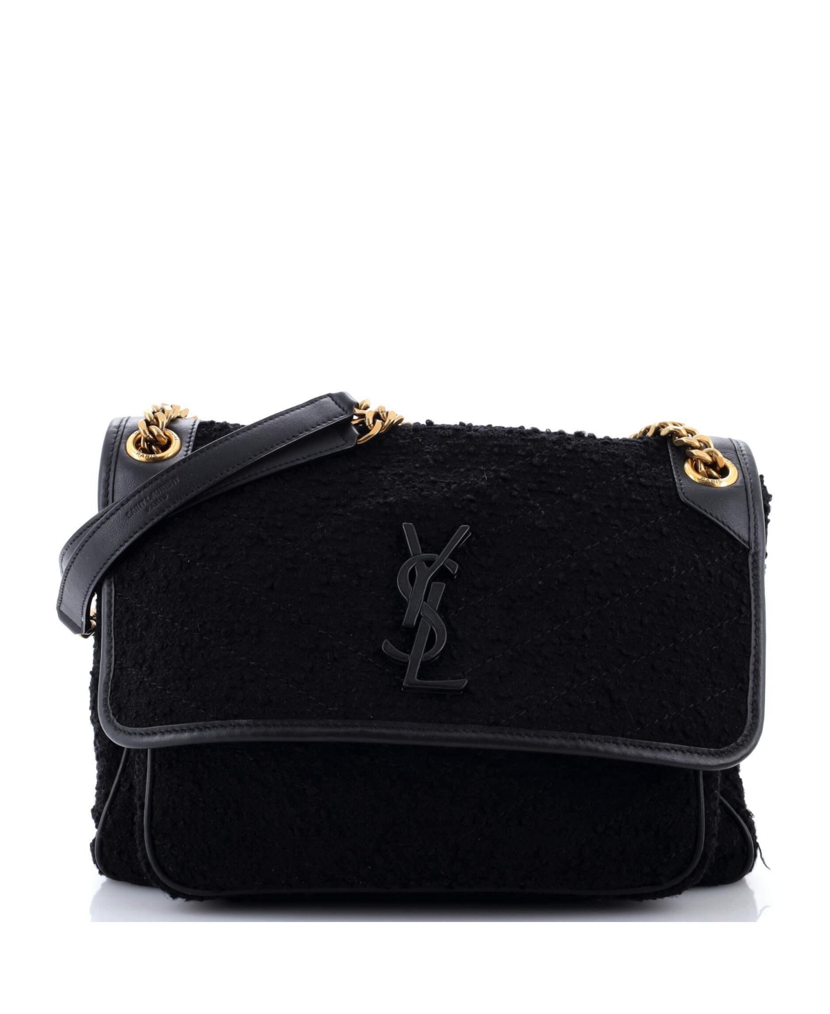 Click here for Pre-Owned Saint Laurent Medium Niki Chain Flap Bag... prices