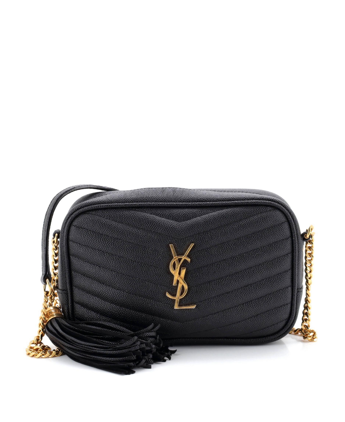 Click here for Pre-Owned Saint Laurent Mini Lou Camera Bag Matela... prices