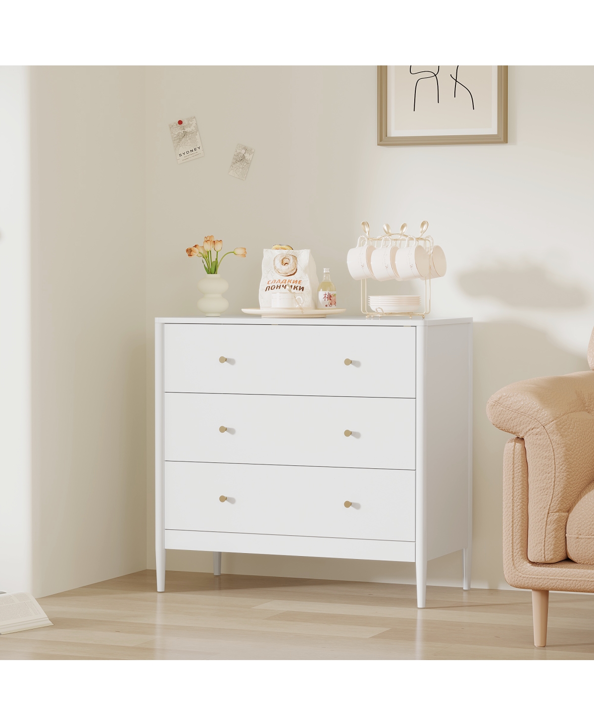 Click here for Streamdale Furniture 3-Drawer Modern Storage Dress... prices