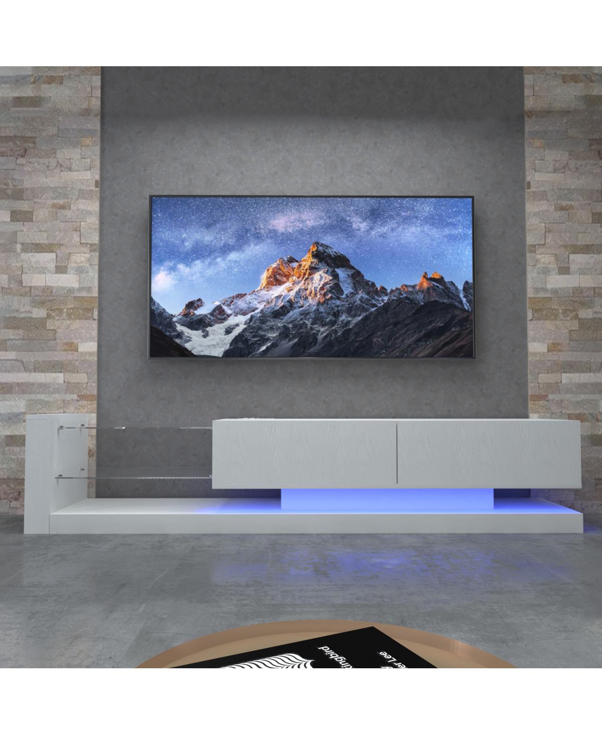 Click here for Streamdale Furniture Modern Led Tv Stand with Powe... prices