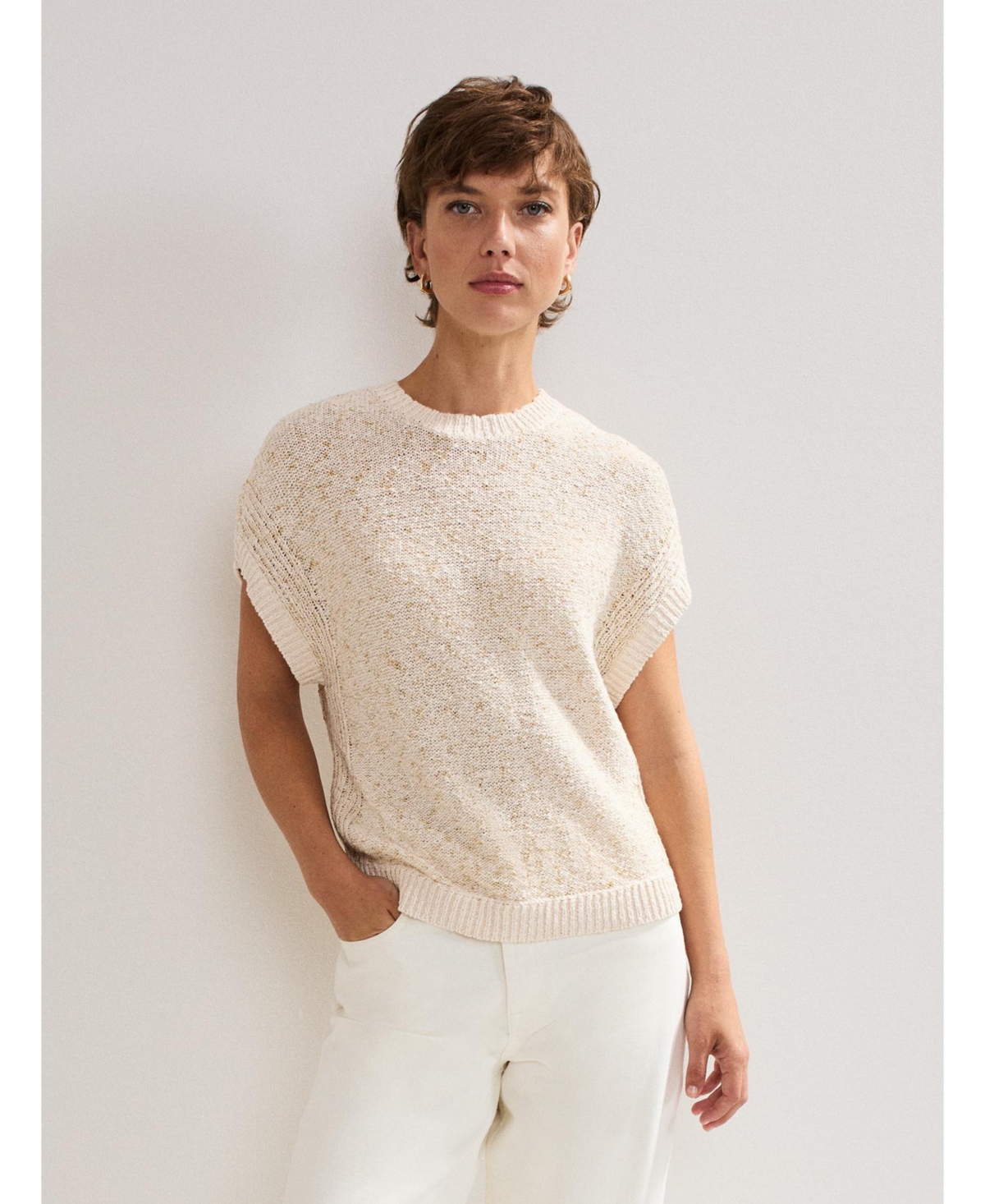 Click here for Phase Eight Womens Janet Relaxed Textured Tank Top... prices