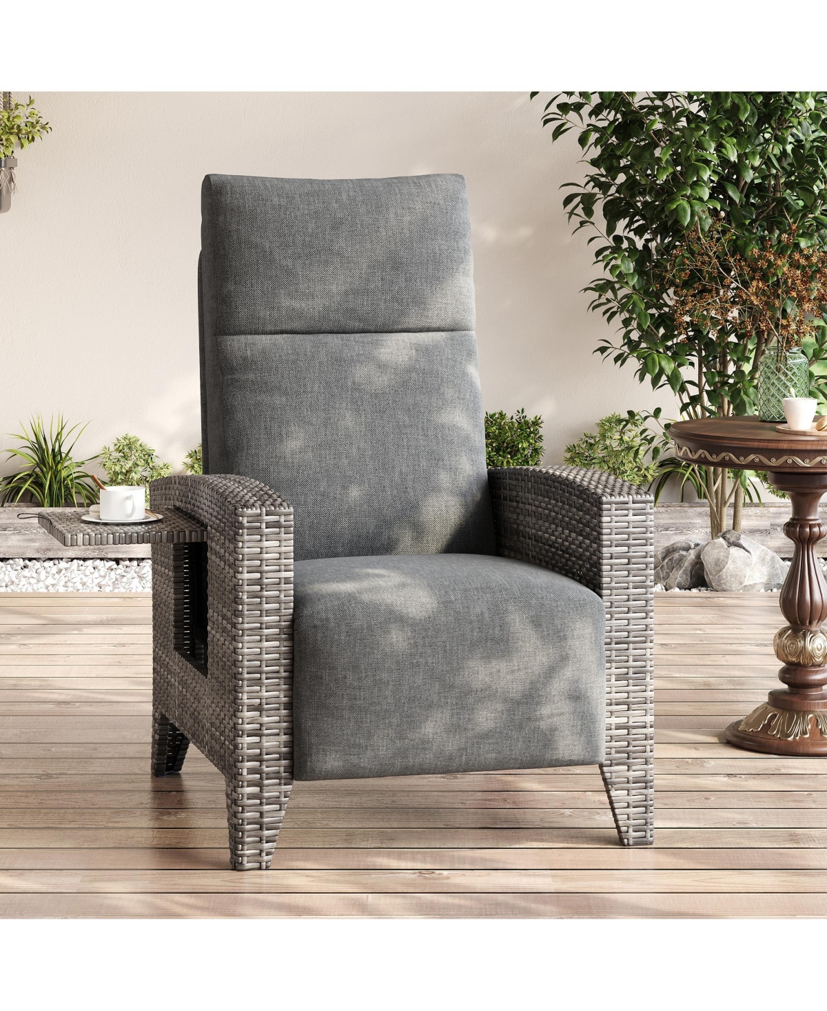 Click here for homfan 150degree(s) Adjustable Reclining Patio Cha... prices