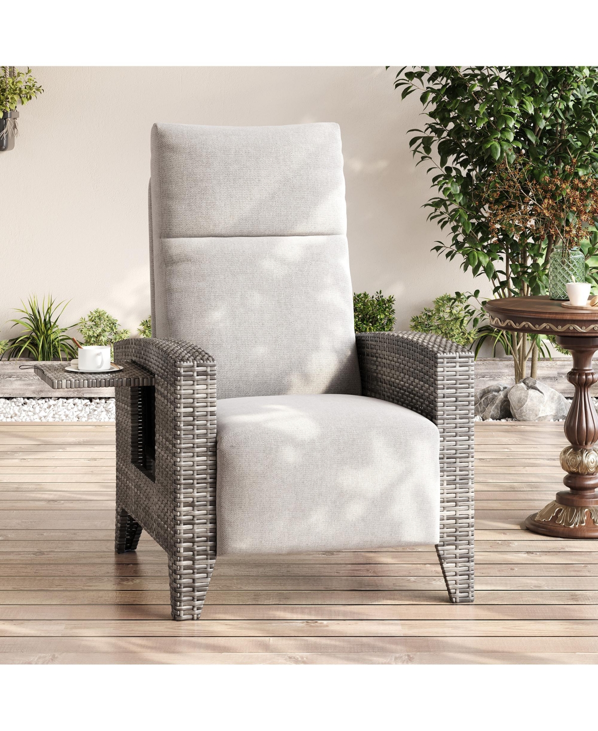 Click here for homfan 150degree(s) Adjustable Reclining Patio Cha... prices
