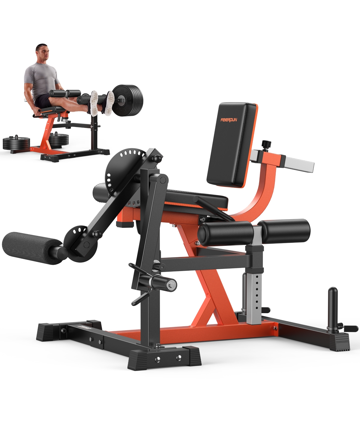 Click here for Fed Fitness 650LBS Commercial 3-in-1 Leg Machine... prices