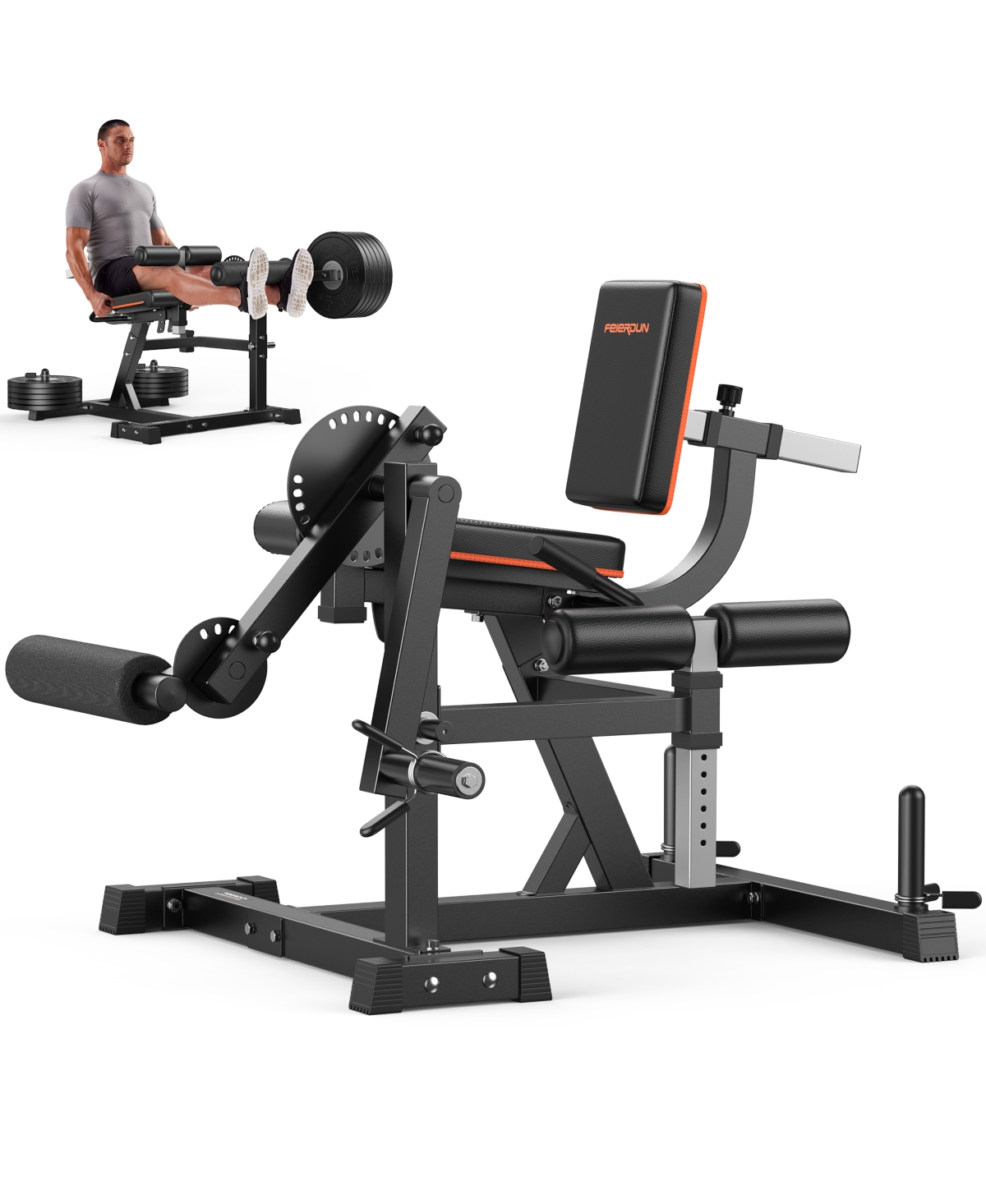 Click here for Fed Fitness 650LBS Commercial 3-in-1 Leg Machine... prices