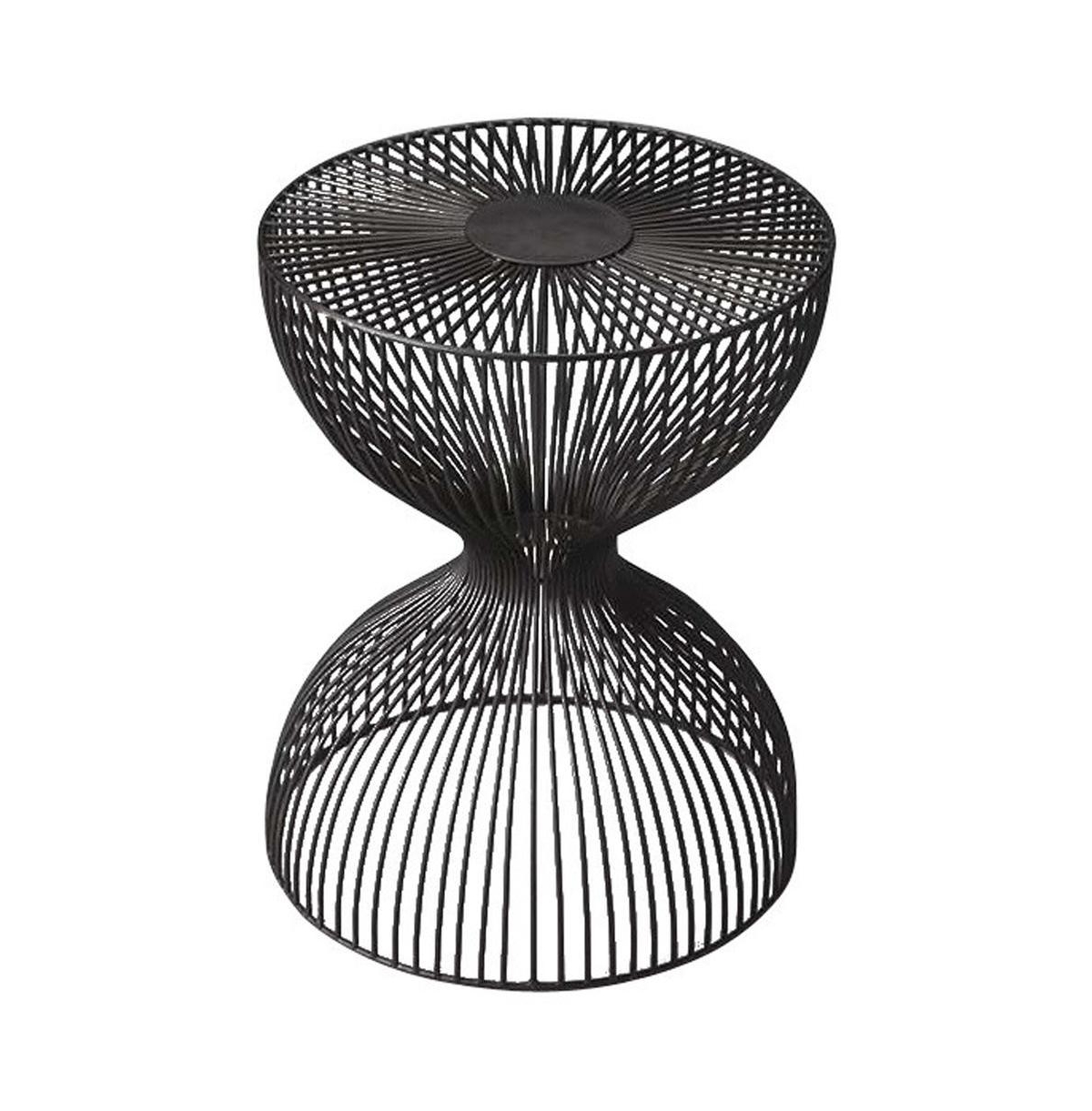 Click here for Butler Specialty Nicholas Metal Side Table - Black prices