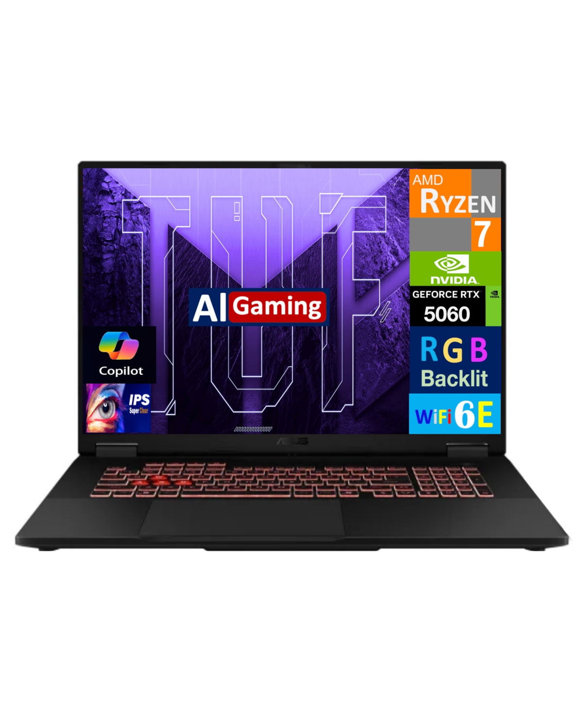 Click here for Asus Tuf 18 Ips Wuxga Gaming Laptop - Gray prices