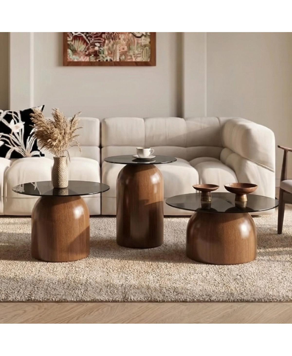 Click here for Streamdale Furniture 3-Piece Nesting Coffee Table... prices