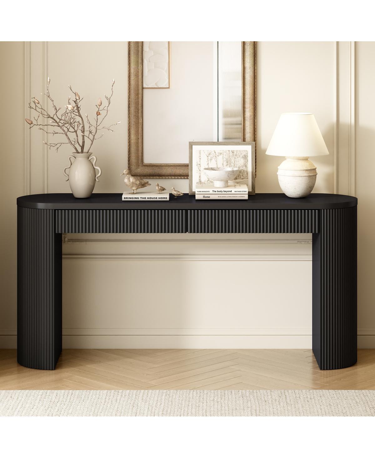 Click here for Streamdale Furniture 58.3 Arched Console Table wit... prices