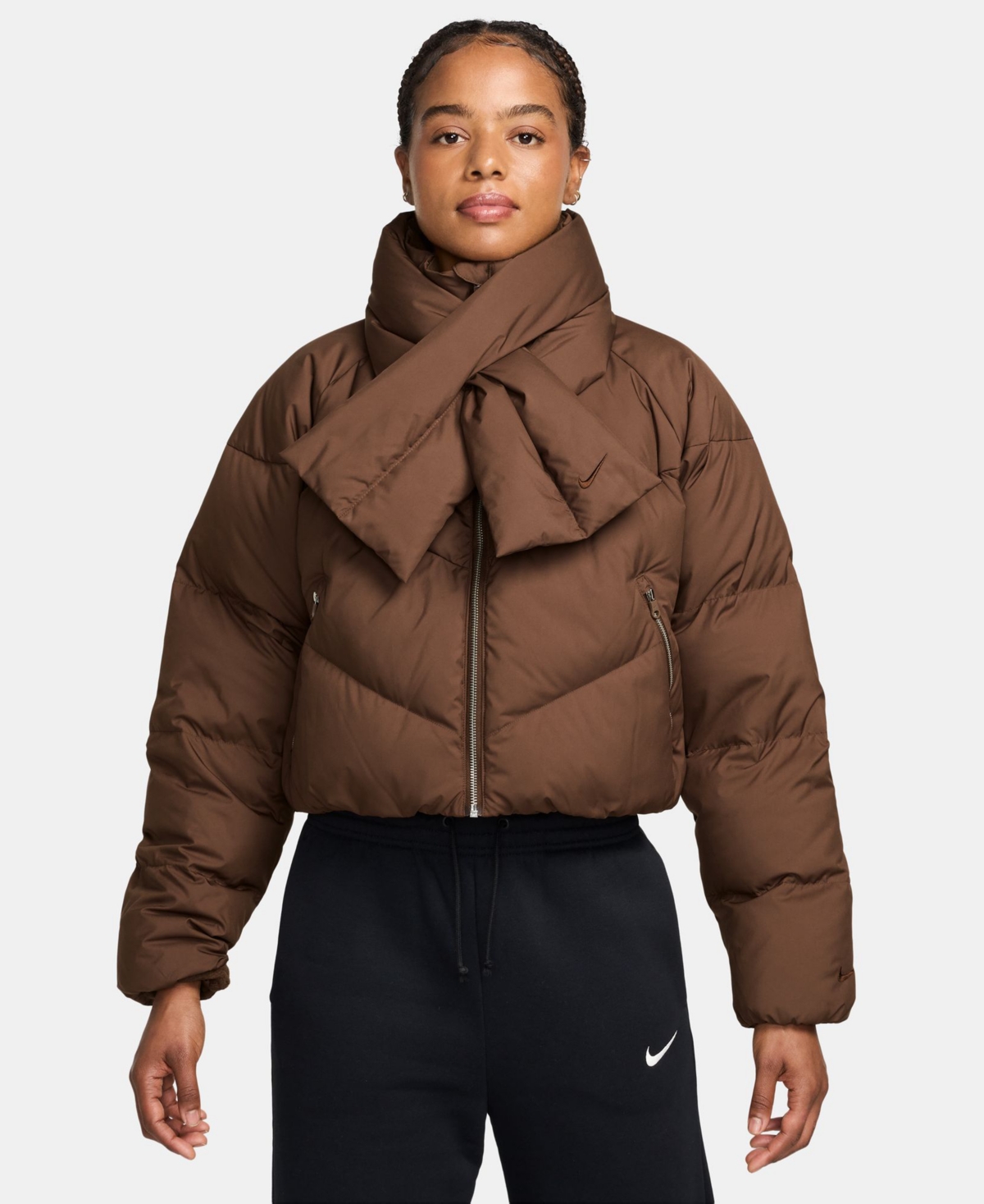 Click here for Nike Womens Sportswear Windpuffer Storm-fit Loose... prices