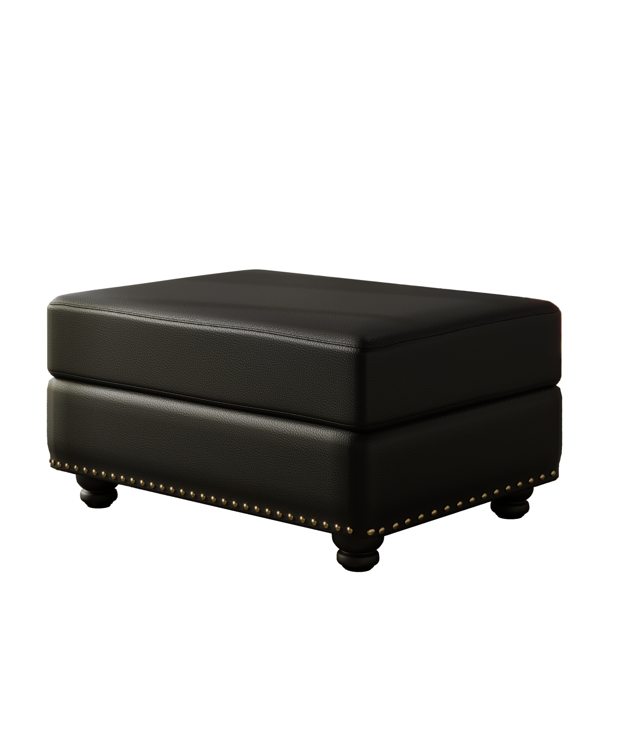 Click here for Streamdale Furniture Faux Leather Ottoman for Sing... prices