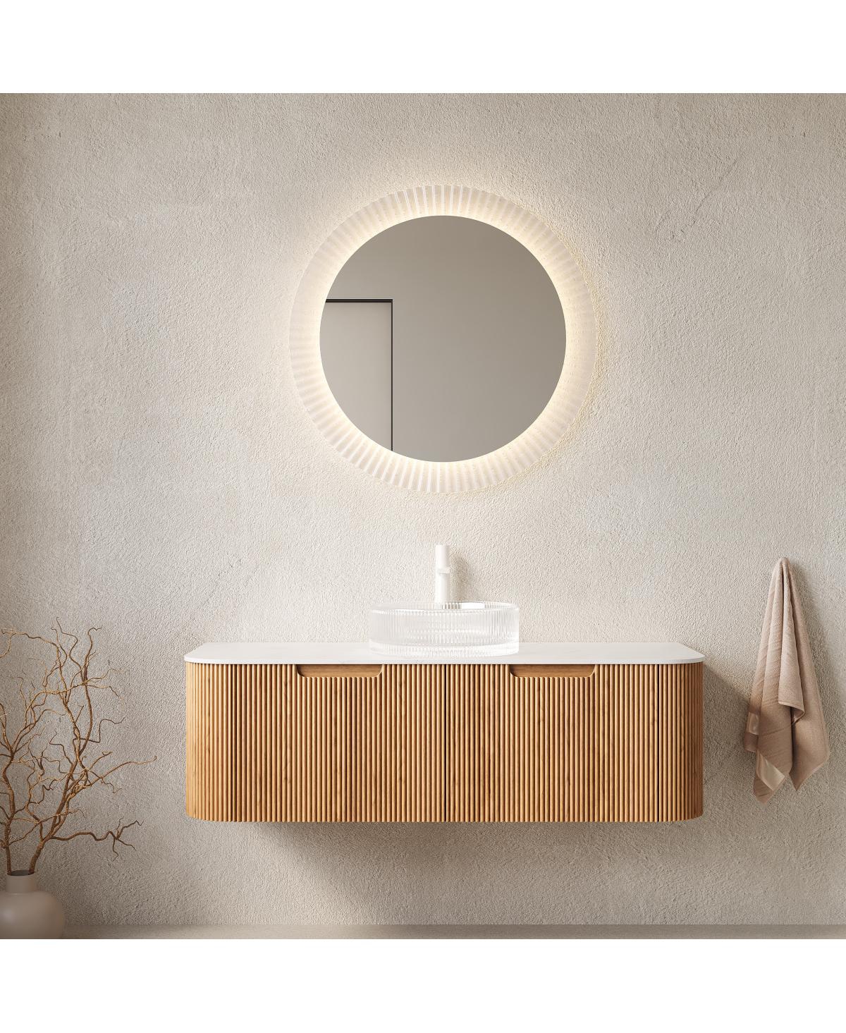 Click here for Sillysis Wall Mounted Bathroom Vanity with Crystal... prices