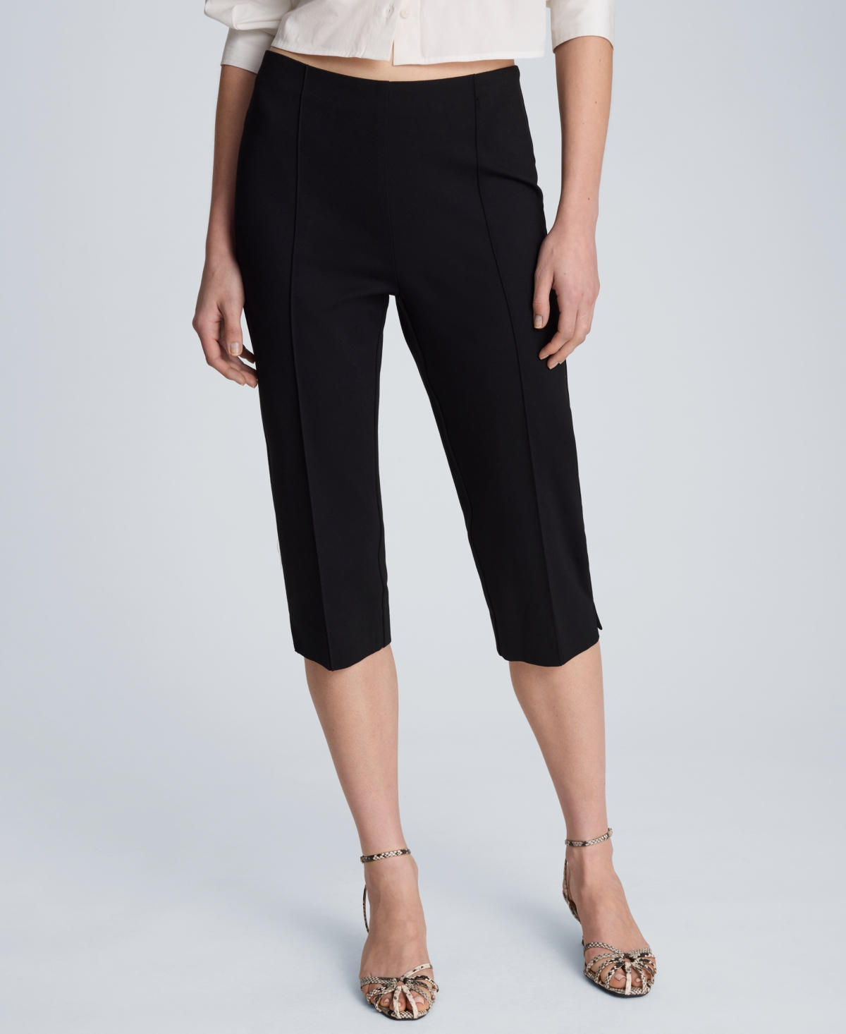 Click here for Kenneth Cole Womens Hollywood Mid-Rise Capri Pants... prices