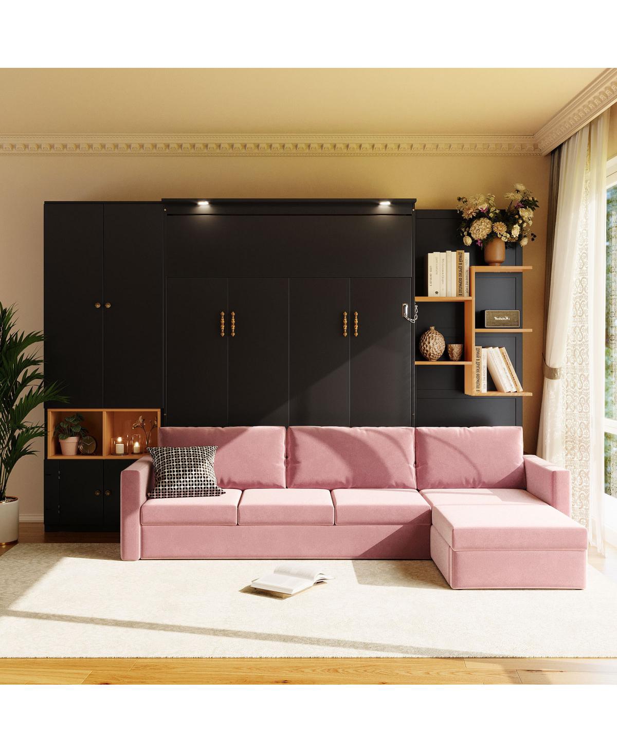 Click here for Streamdale Furniture Queen Size Murphy Bed With So... prices
