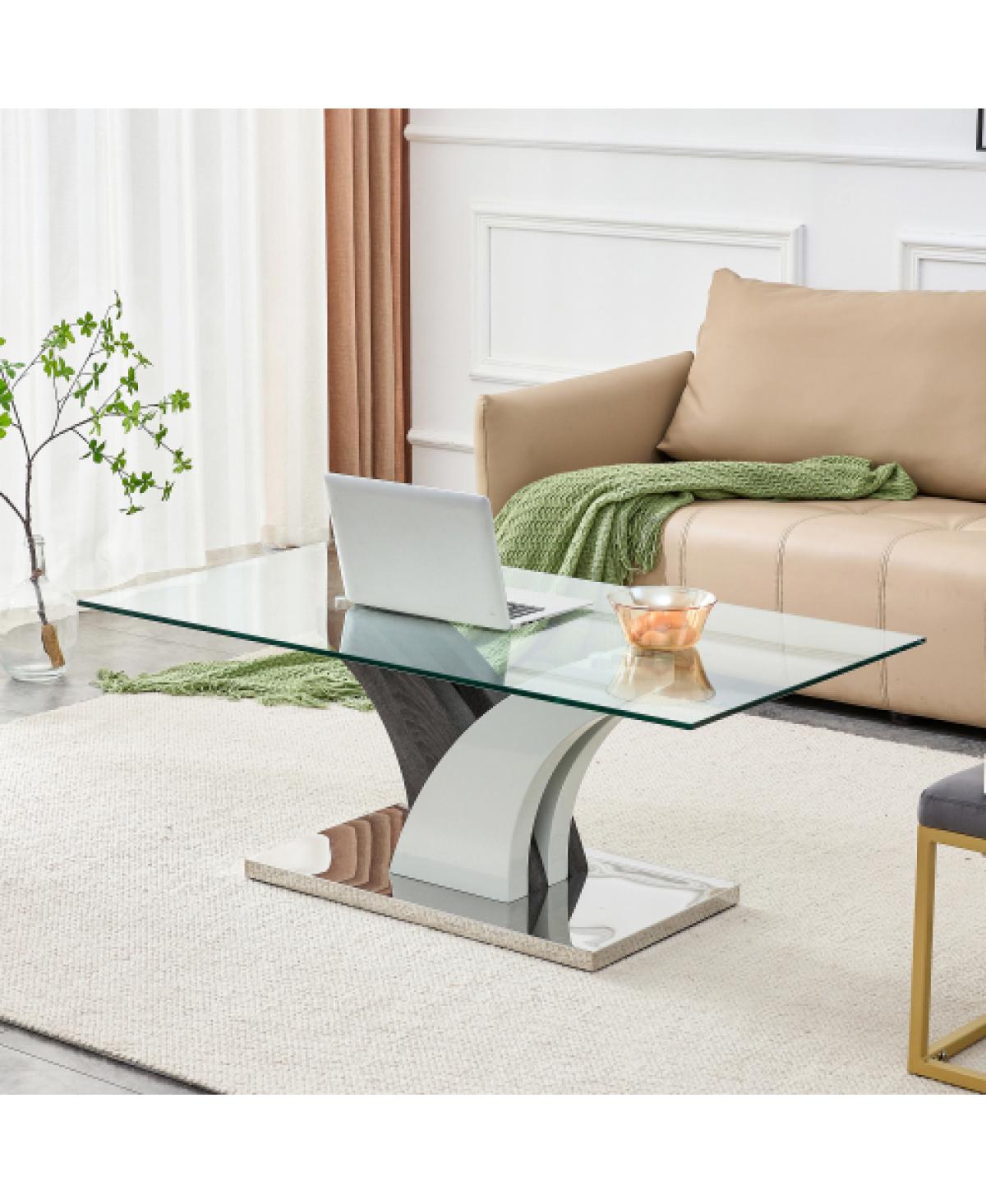 Click here for Streamdale Furniture Modern Minimalist Tempered Gl... prices