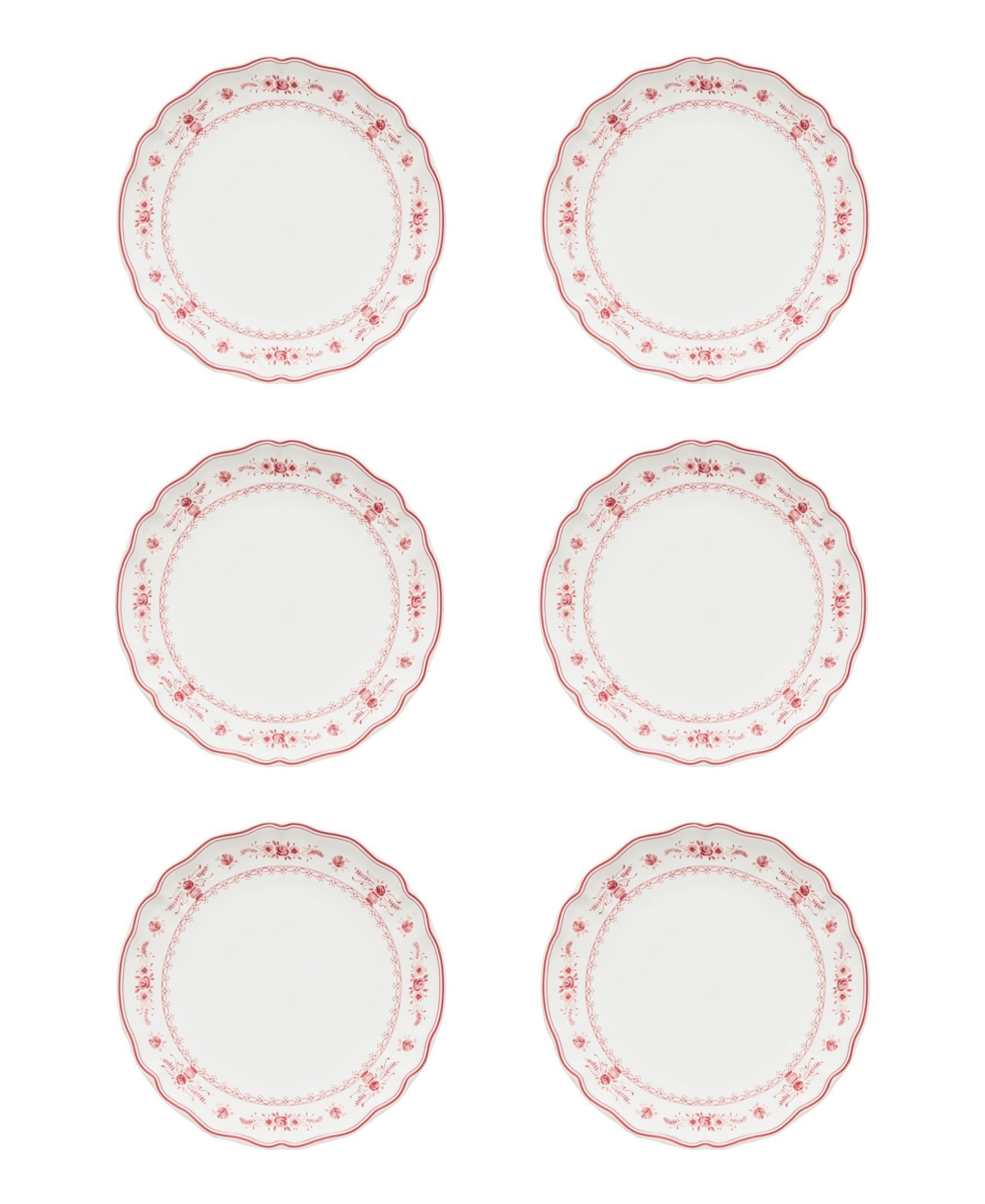 Click here for Costa Nova Vila Floral Pattern Dinner Plates  Set... prices