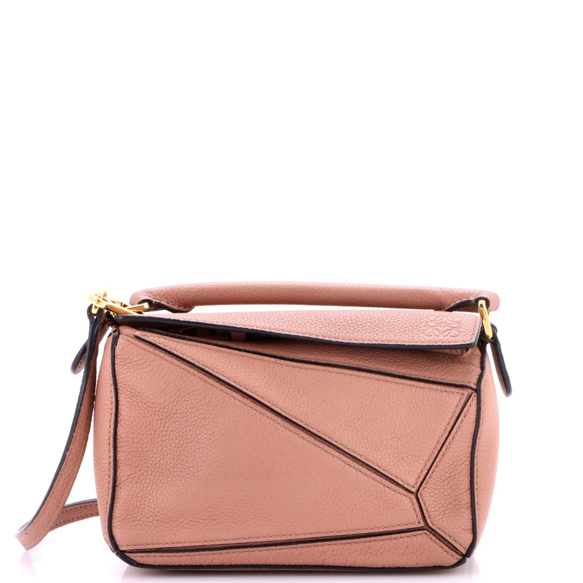 Click here for Pre-Owned Loewe Mini Puzzle Bag Leather - Natural prices