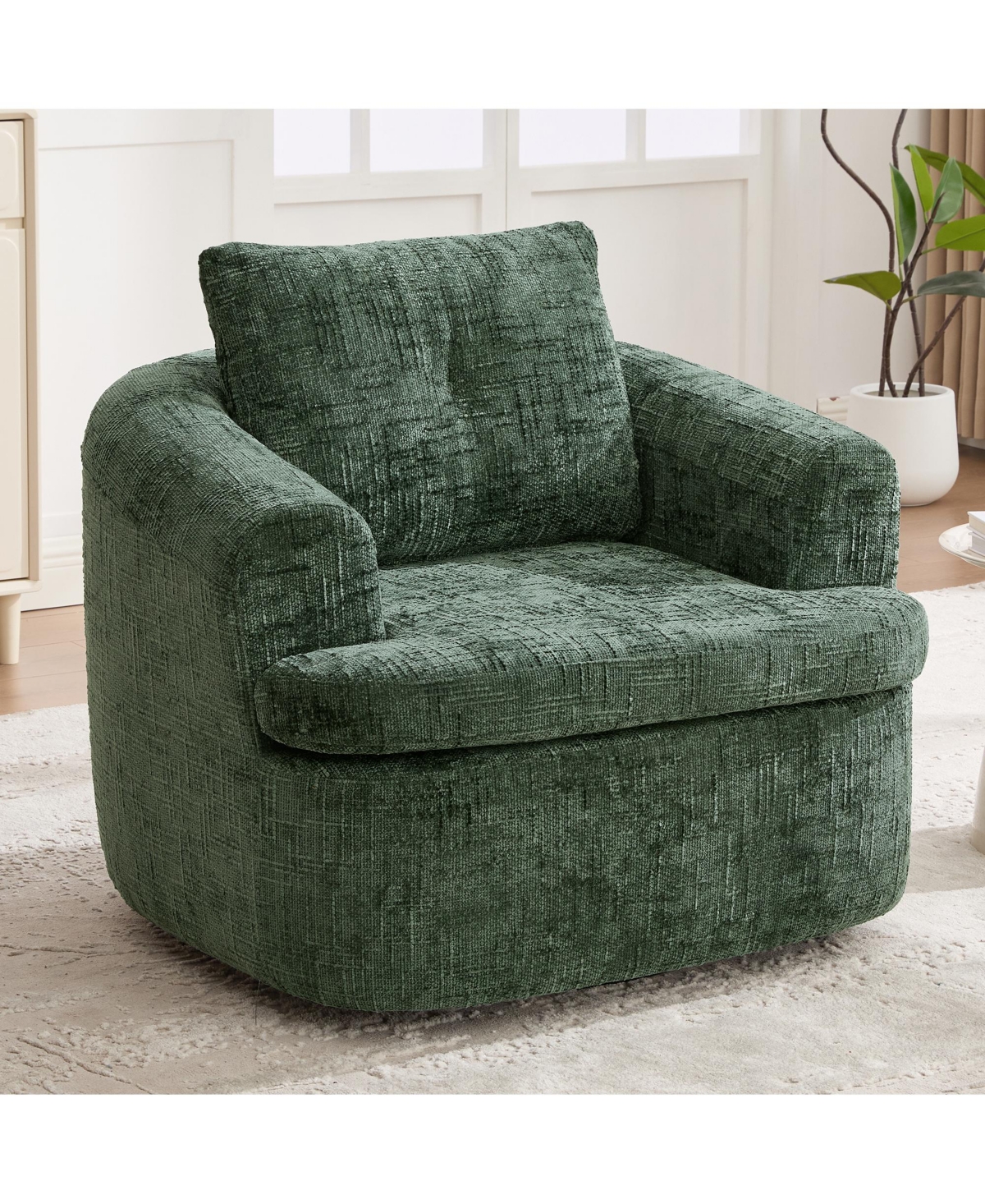 Click here for Rainsken 360degree(s) Swivel Sofa Chair  Chenille... prices