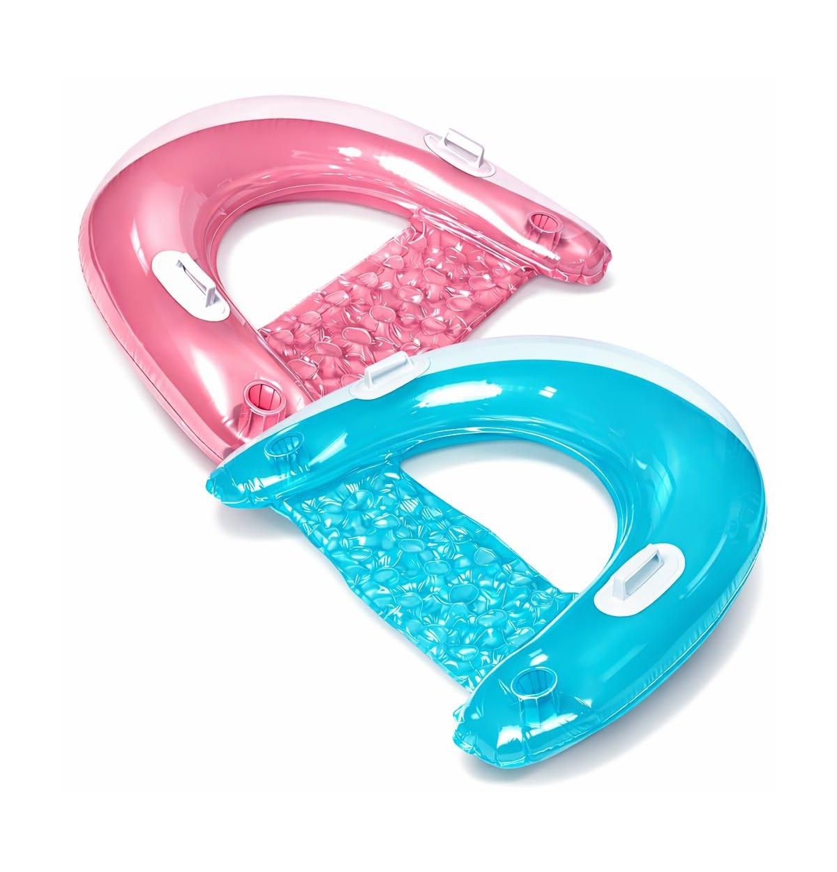 Click here for Gnuadz 2 Pack Inflatable Pool Chair Float Adult Dr... prices