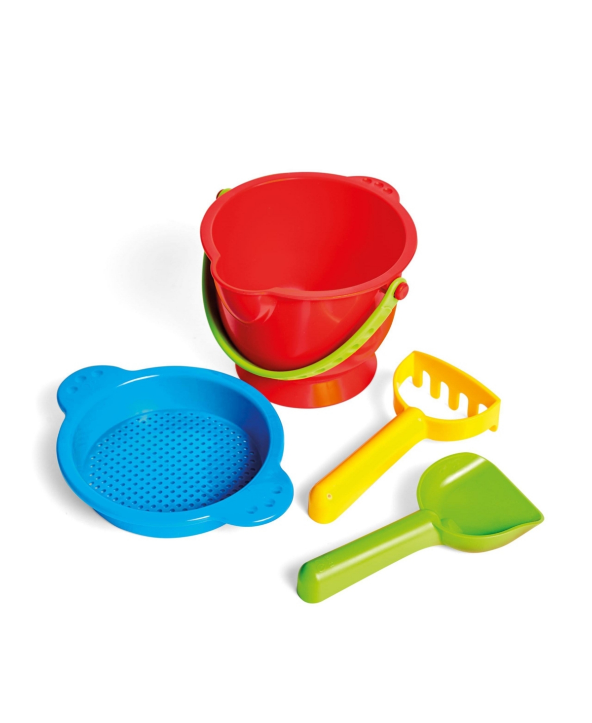 Click here for Gnuadz Hape Beach Sand Bucket Sifter Rake Shovel S... prices