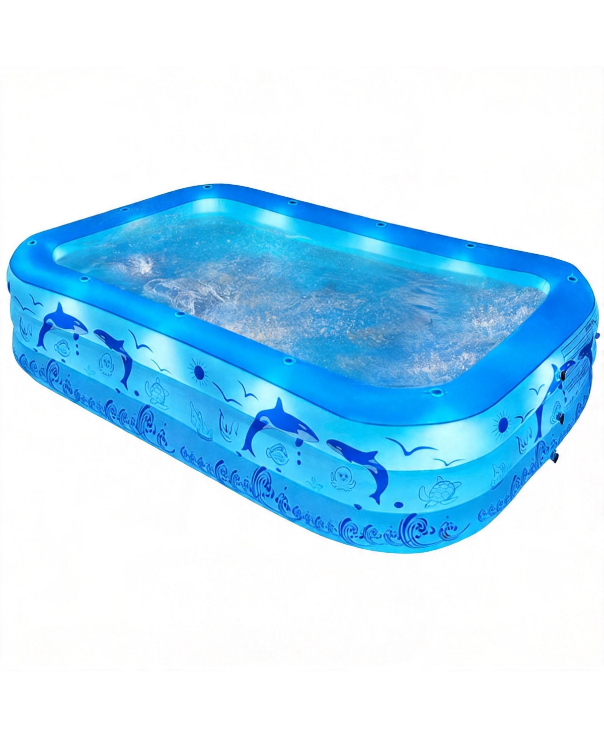 Click here for Gnuadz Inflatable Pool With Lights Family Swimming... prices