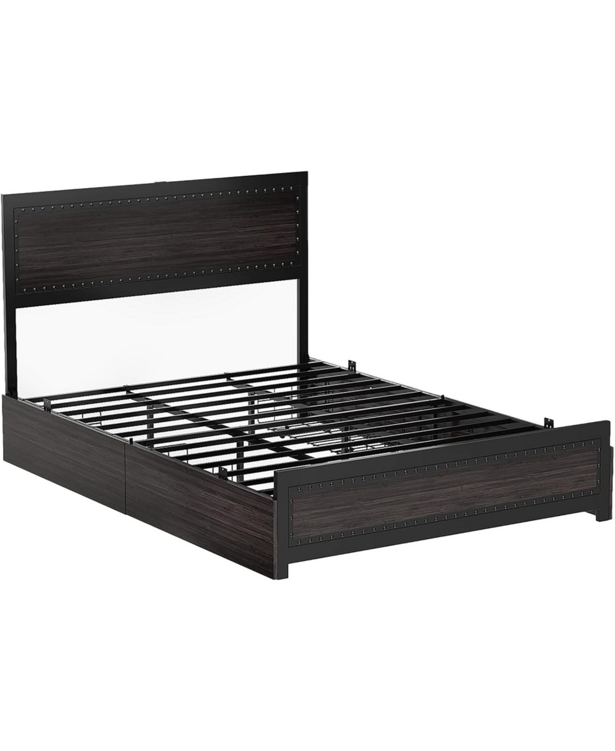 Click here for gaomon Platform Bed Frame with Charging Station  I... prices