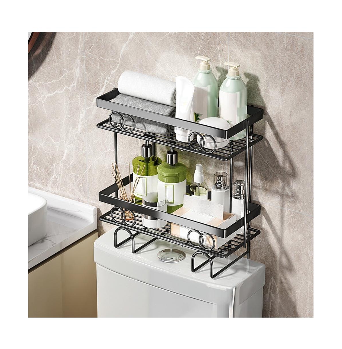 Click here for homfan Over The Toilet Storage Shelf  Bathroom Org... prices