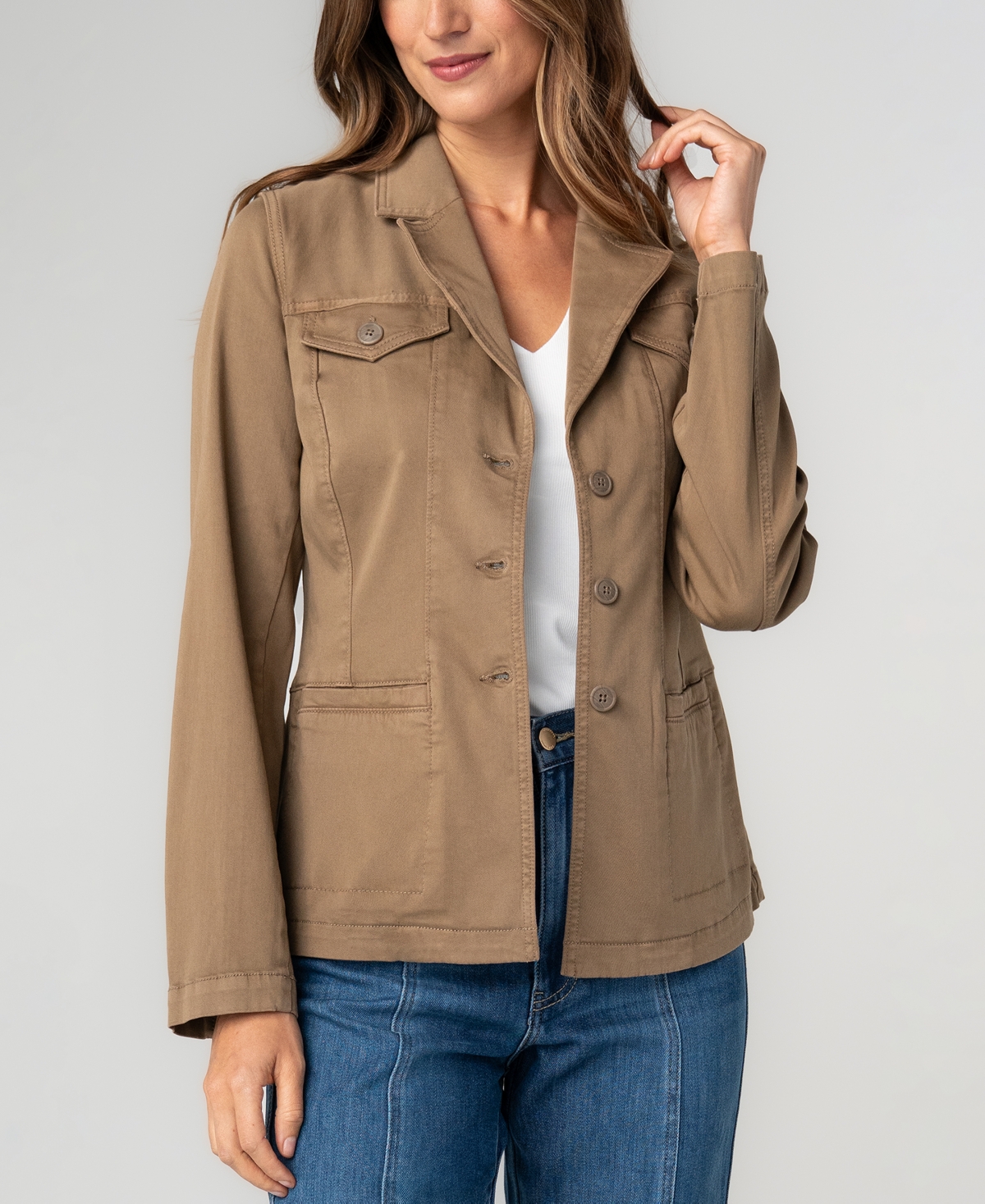 Click here for Liverpool Los Angeles Petite Notch Collar Blazer -... prices