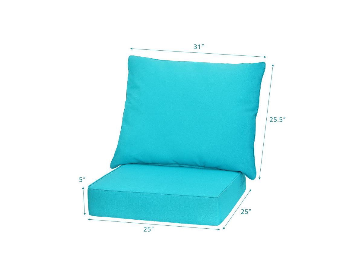 Click here for Lucky One Deep Seat Chair Cushion Set with Backres... prices