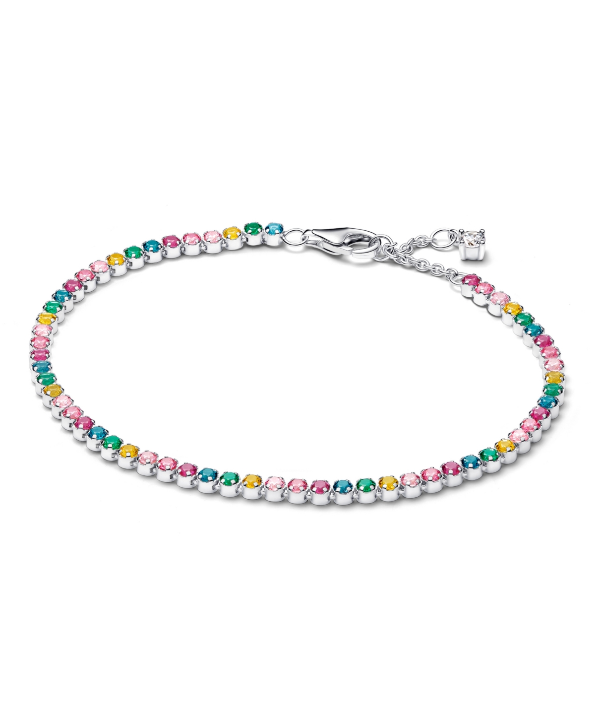 Click here for Pandora Rainbow Tennis Bracelet - Sterling Silver prices