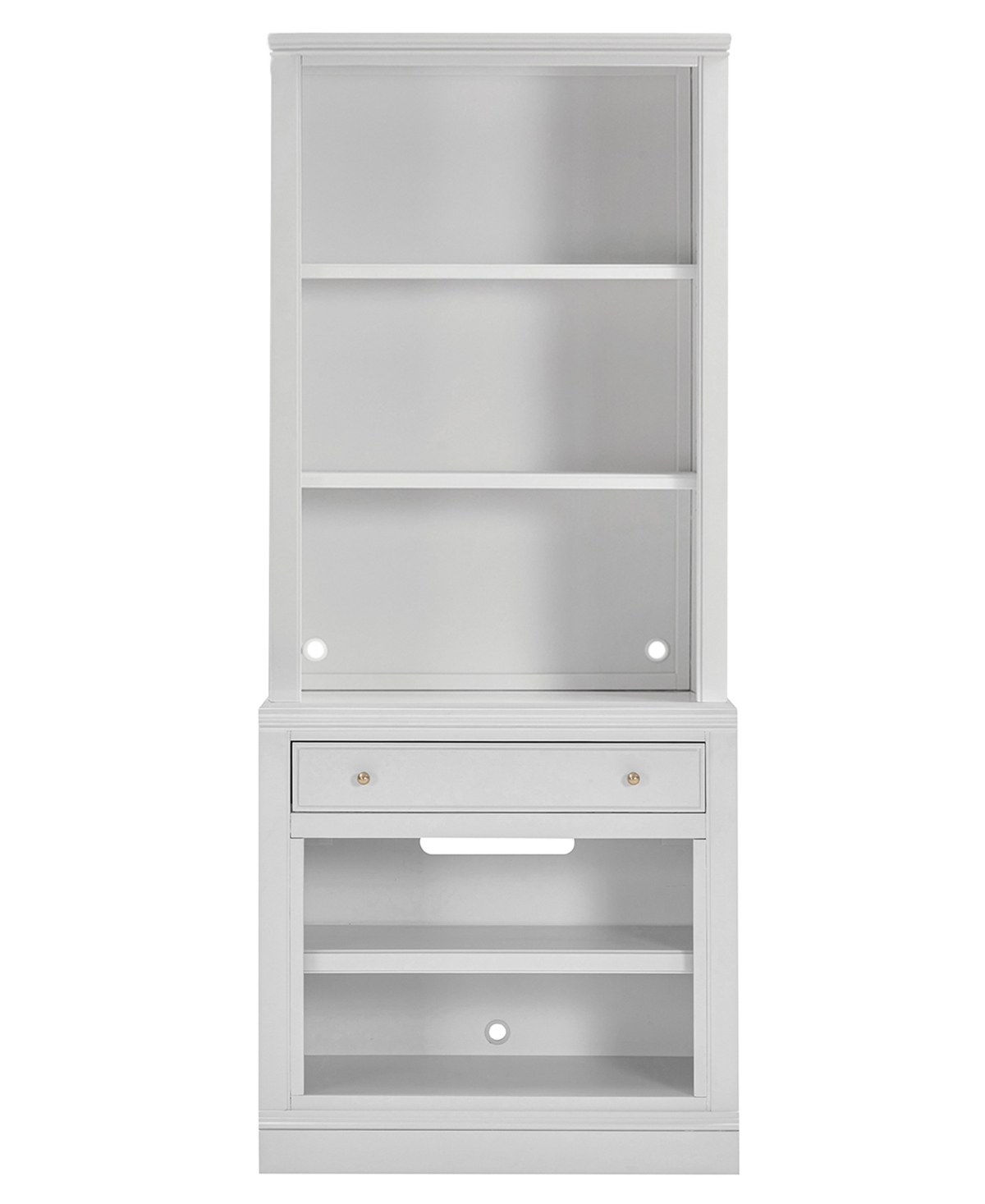 Click here for Amren 31 Wood Open Base With Drawer And Open Hutch... prices