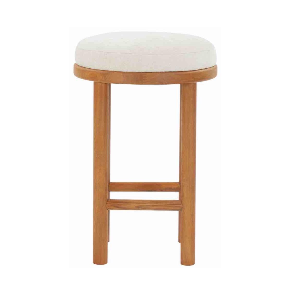 Click here for Safavieh Toledo Round Wood Counter Stool - Cream /... prices