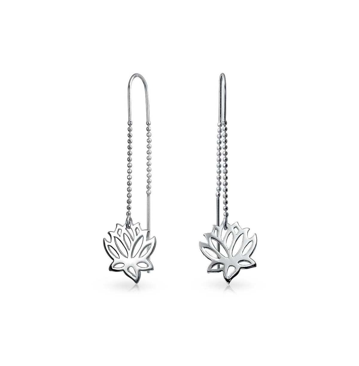 Click here for Bling Jewelry Spiritual Zen Lotus Flower Earrings... prices