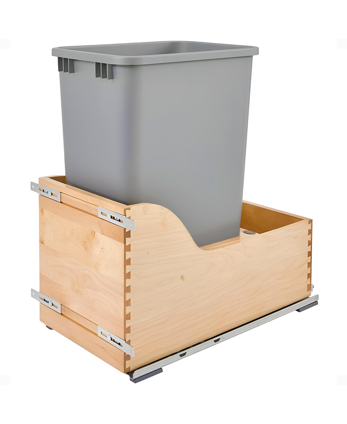 Click here for Rev-a-Shelf Single Pullout Trash Can Soft-Close Sl... prices