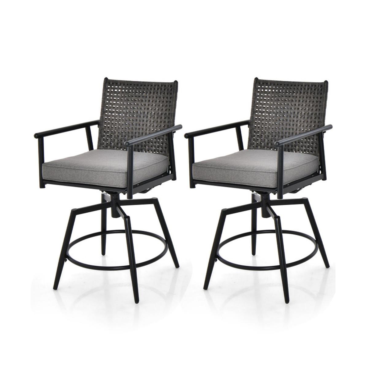 Click here for Boyel Living 360 Degree Swivel Bar Stool Set of 2... prices